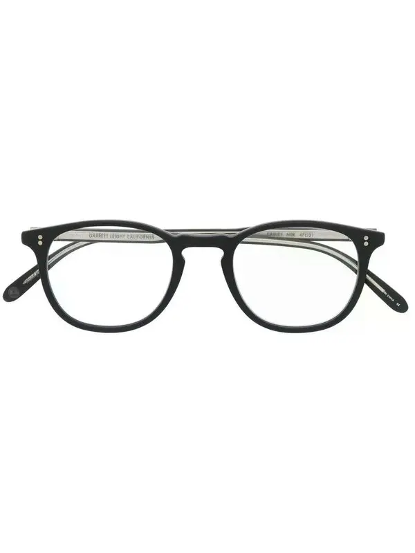 Garrett Leight Kinney Eyeglasses - Black