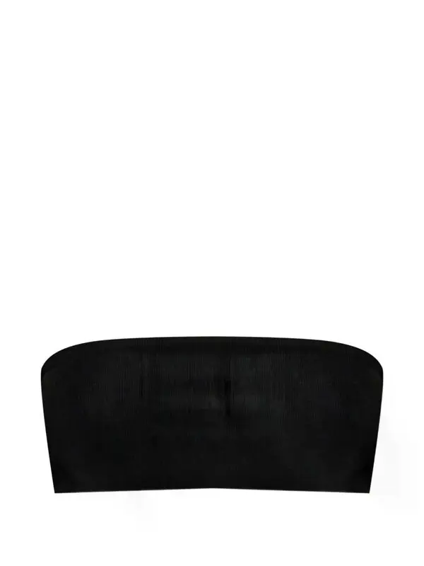 Rick Owens Cropped Ribbed Top