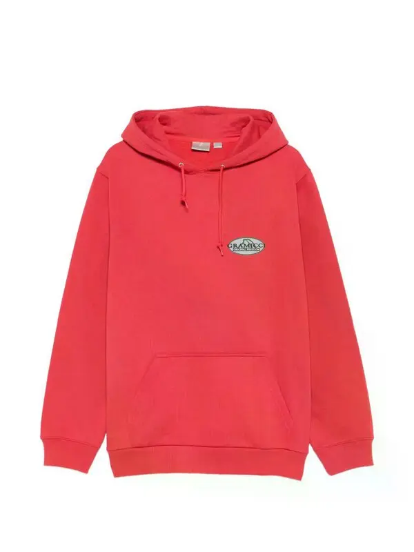 Gramicci Hooded Sweatshirt With Logo - Red