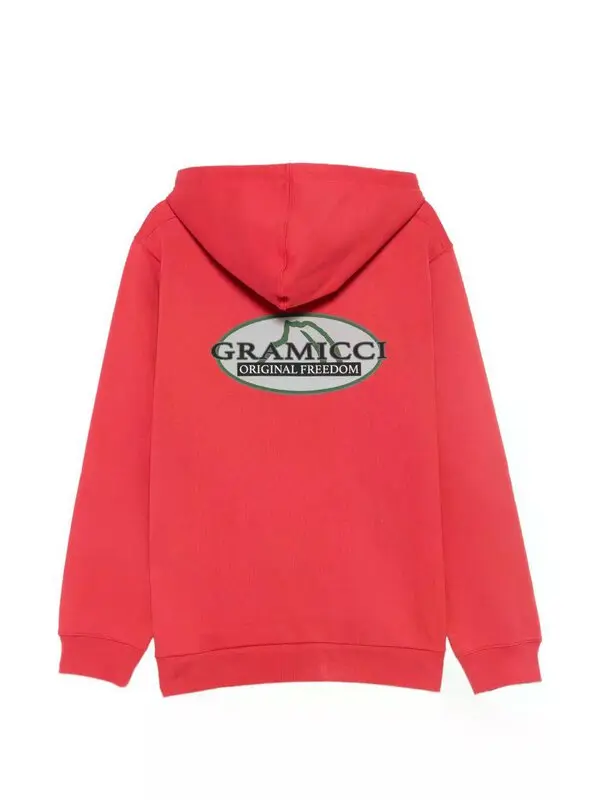 Gramicci Hooded Sweatshirt With Logo - Red