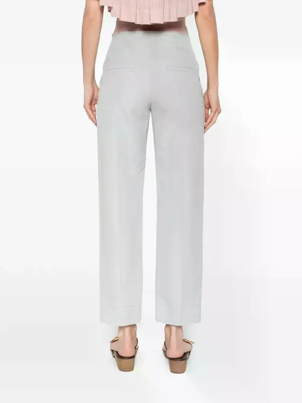 Chloé Straight-leg Trousers - Grey