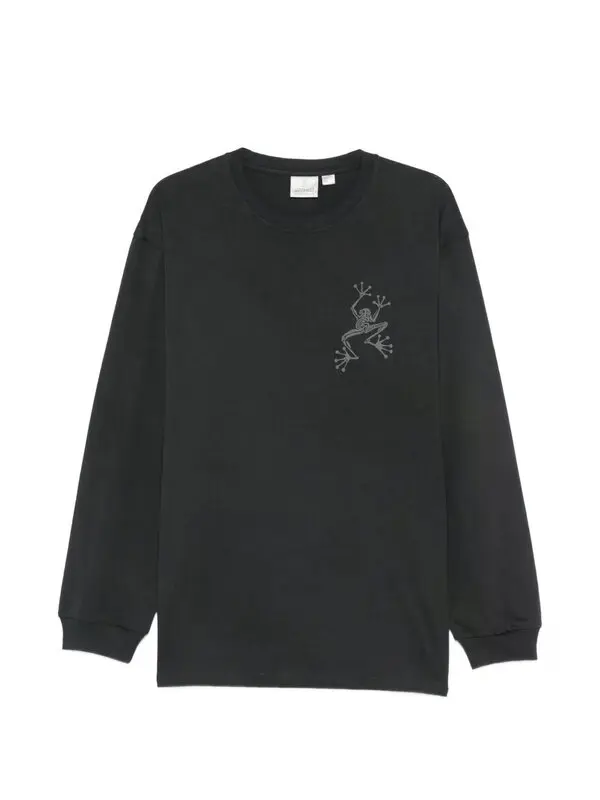 Gramicci Sticky Hands Long-sleeve T-shirt - Black