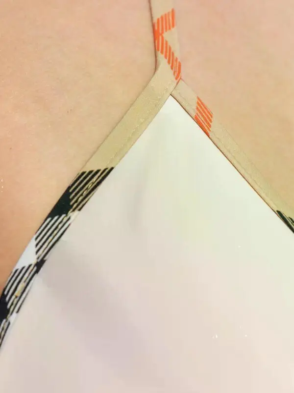 Burberry Check-trim Bikini Top - Neutrals