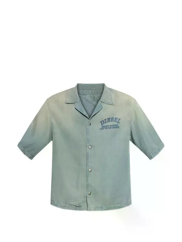 DIESEL® Short-sleeve Shirt - Blue