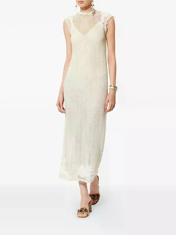 Isabel Marant Étoile Delvine Open-back Midi Dress - Neutrals