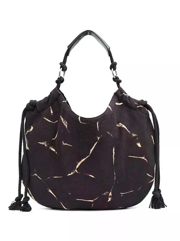 Isabel Marant Étoile Byron Cotton Tote Bag - Black