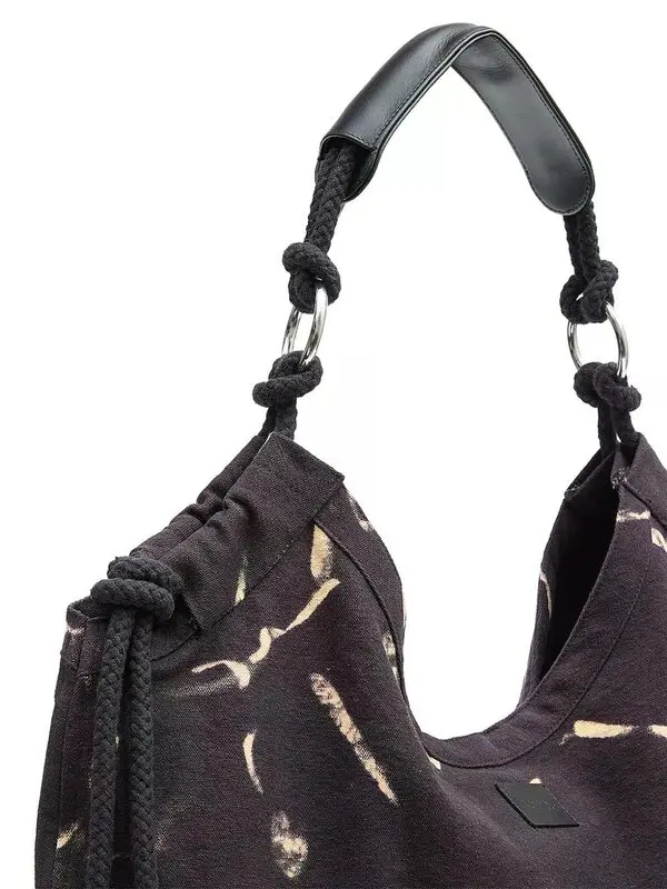 Isabel Marant Étoile Byron Cotton Tote Bag - Black
