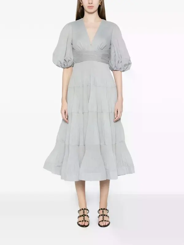 Zimmermann Tiered Midi Dress
