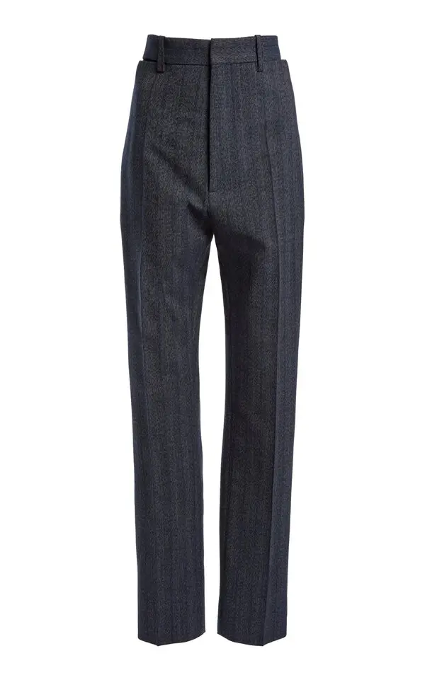 Victoria Beckham Mid-rise Straight-leg Trousers