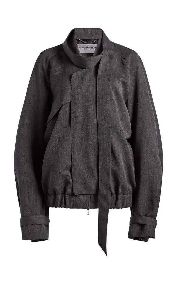 Victoria Beckham Wool Bomber Jacket