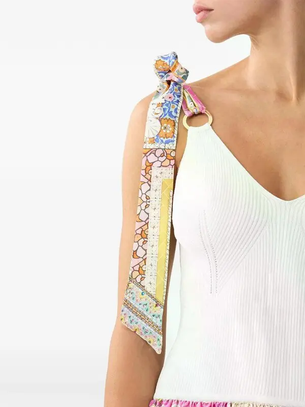 Camilla Bodice Splice Midi Dress