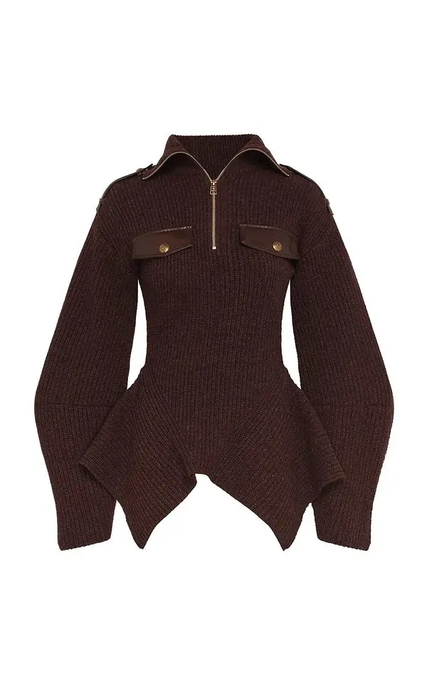 Zimmermann Valiant Utility Wool-blend Sweater