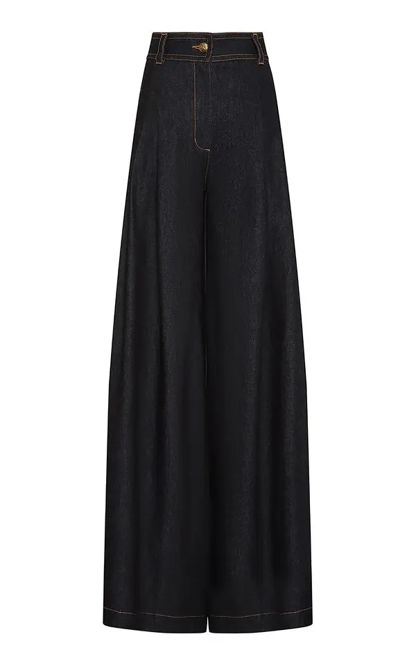 Zimmermann Valiant Rigid Wide-leg Jeans
