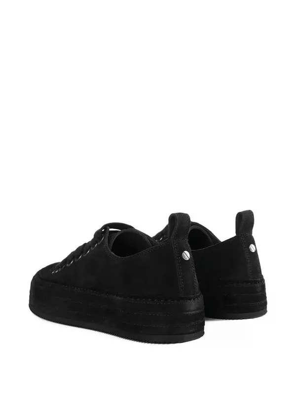 ANN DEMEULEMEESTER Suede Lace-up Sneakers