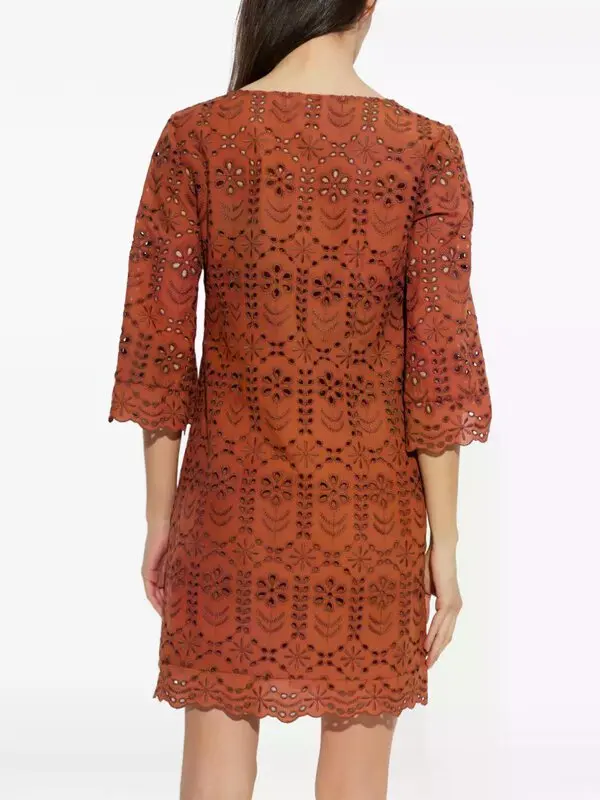 Paul Smith Scalloped-trim Mini Dress