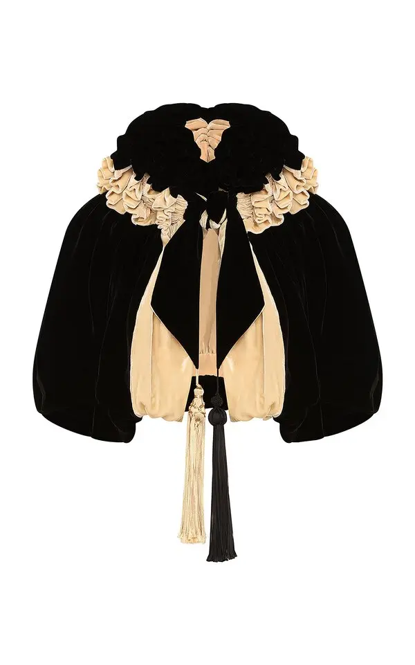 Zimmermann Valiant Velvet Cape