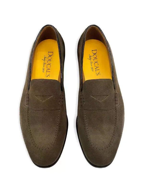 DOUCAL'S Suede Loafers - Brown