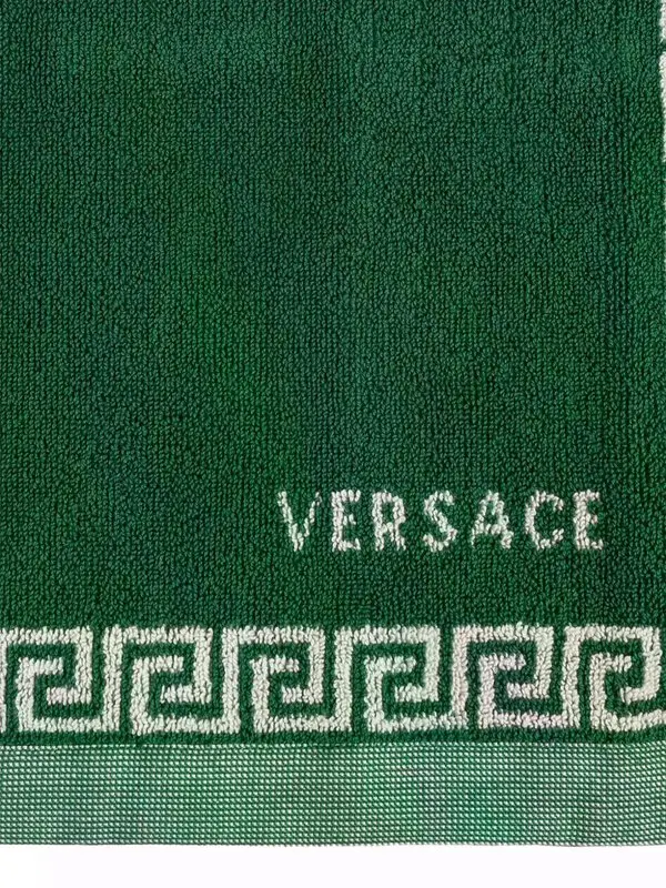 Versace Logo-detail Bath Towel