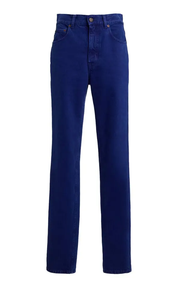 Chloé Denim Mid-rise Straight-leg Jeans