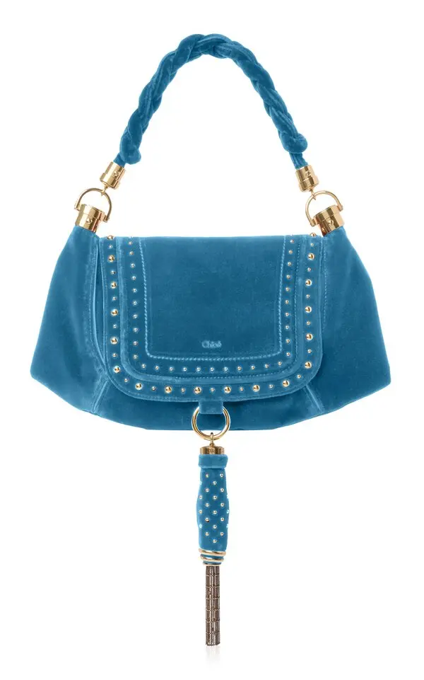 Chloé Marcie Shoulder Bag - Blue