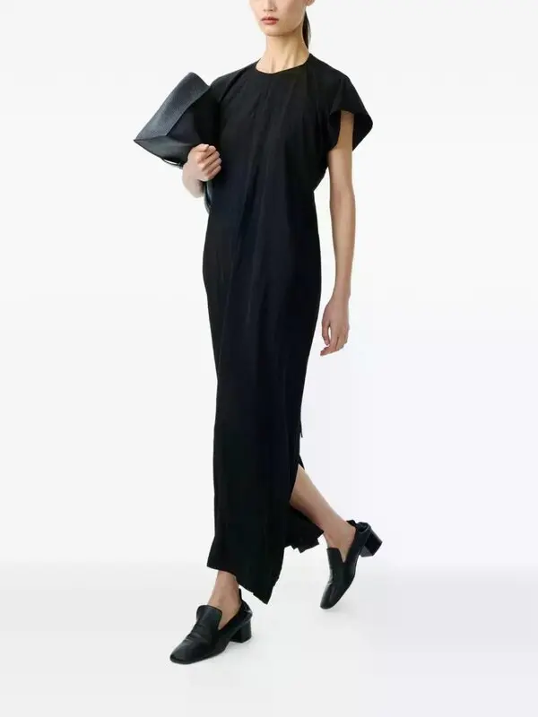 Studio Nicholson Surat Cap-sleeve Dress - Black