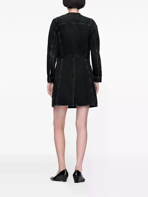 MAISON MARGIELA V-neck Mini Dress