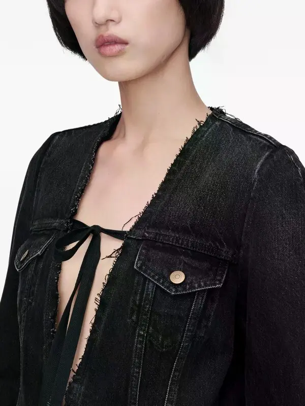 MAISON MARGIELA V-neck Mini Dress