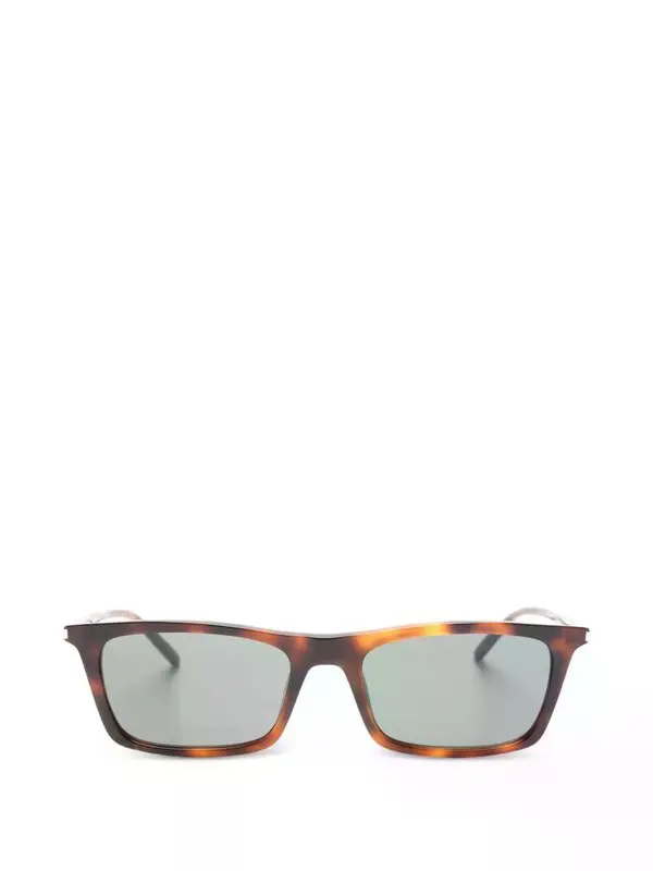 Saint Laurent Betty Tortoiseshell-pattern Sunglasses - Brown