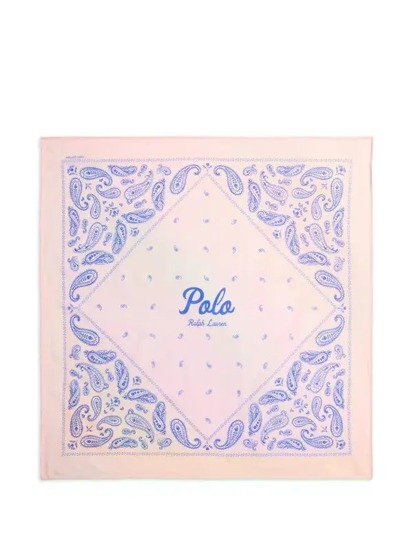 Polo Ralph Lauren Paisley-pattern Scarf - Pink