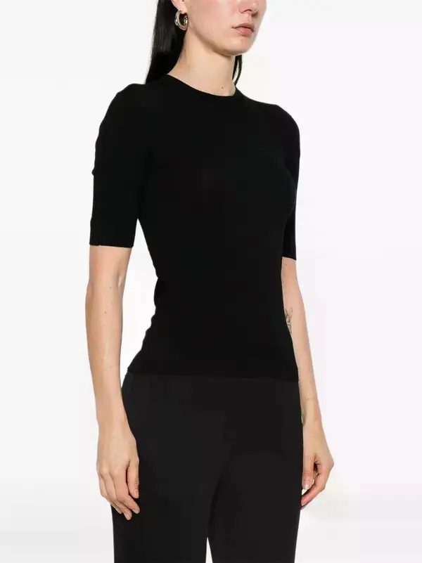 Max Mara Ottano Short-sleeve T-shirt - Black