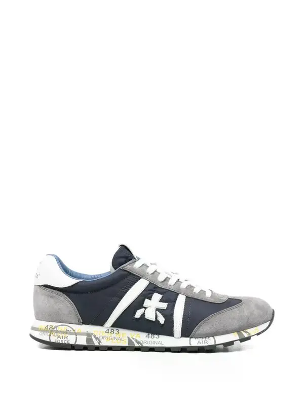 Premiata Lucy 7089 Panelled Sneakers - Grey