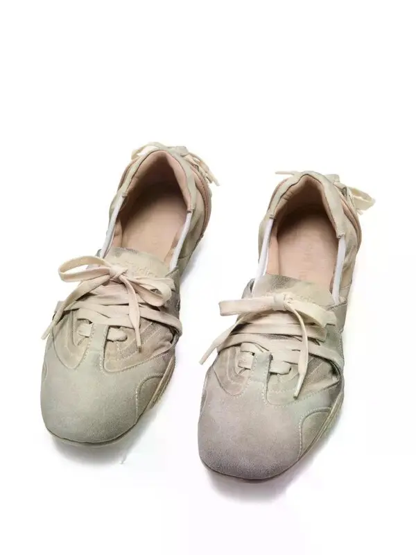 Acne Studios Lace-up Suede Shoes - Grey