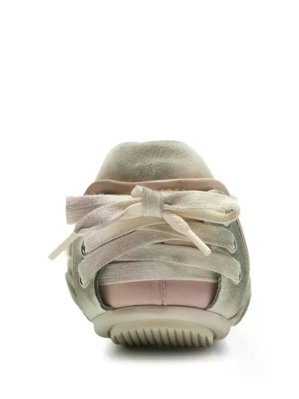 Acne Studios Lace-up Suede Shoes - Grey