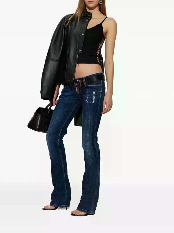 Dsquared2 Lace-up Vest - Black