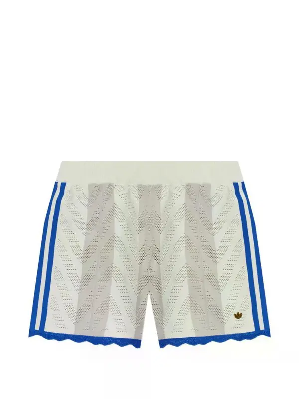 Adidas Firebird Mini Shorts - White