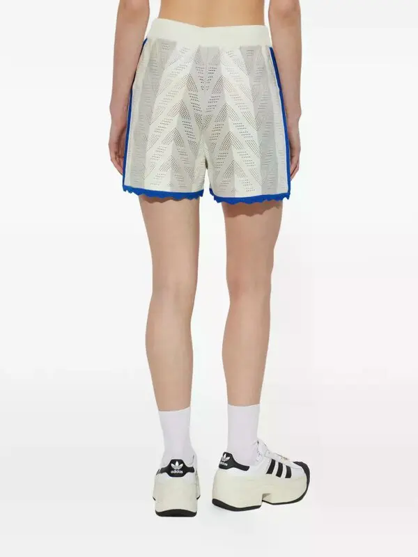 Adidas Firebird Mini Shorts - White