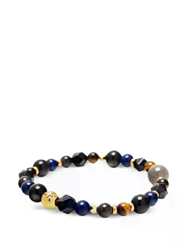 NIALAYA JEWELRY Spiritual Power Beaded Bracelet - Gold