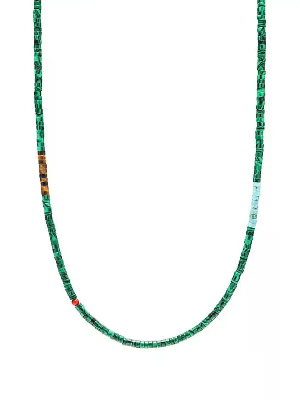 NIALAYA JEWELRY Multi-stone Necklace - Green
