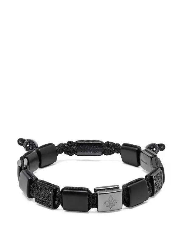 NIALAYA JEWELRY Matte Flatbead Bracelet
