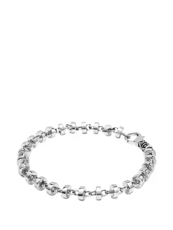 NIALAYA JEWELRY Round Link Chain Bracelet - Silver