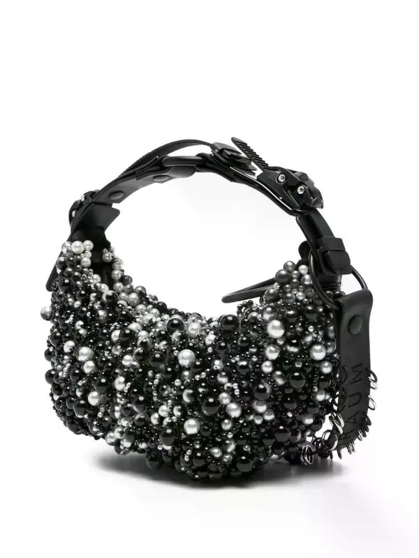 INNERRAUM Pearls Embellished Cross Body Bag