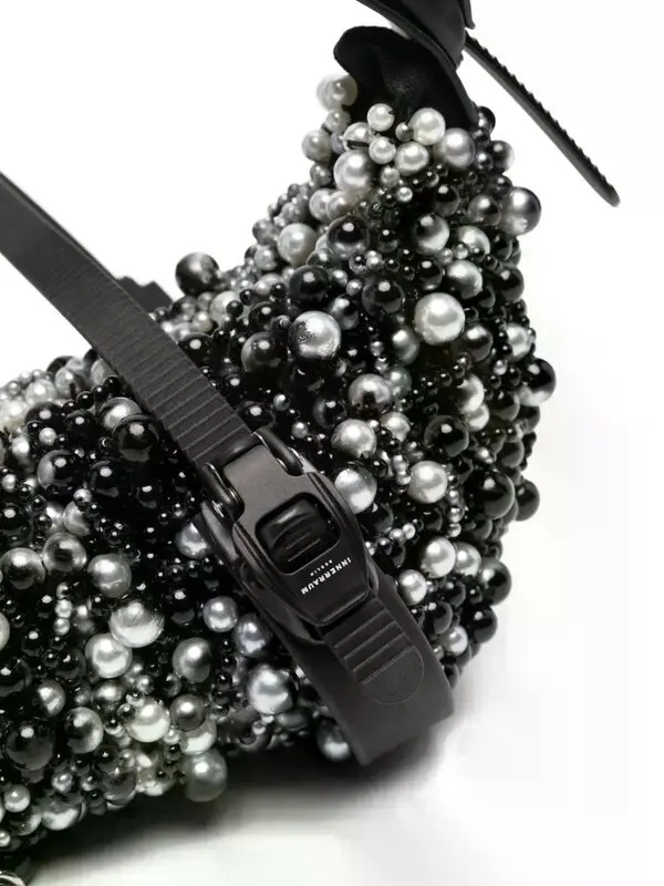 INNERRAUM Pearls Embellished Cross Body Bag