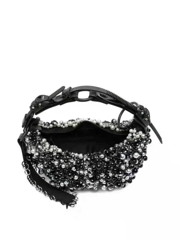 INNERRAUM Pearls Embellished Cross Body Bag