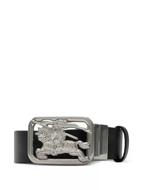 Burberry Reversible Leather Rider Belt - Black