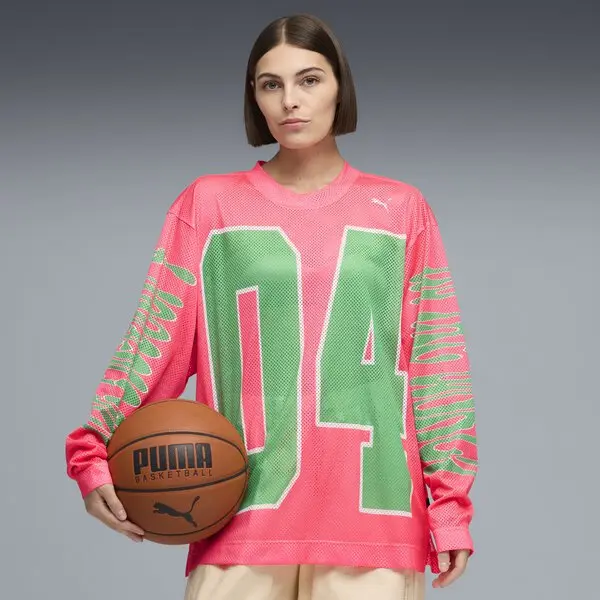 PUMA Flau'jae Oversized Long Sleeve Jersey