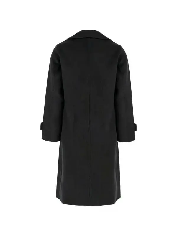 THE DYNAMIS STUDIO Buttoned Double-breasted Coat - Grey