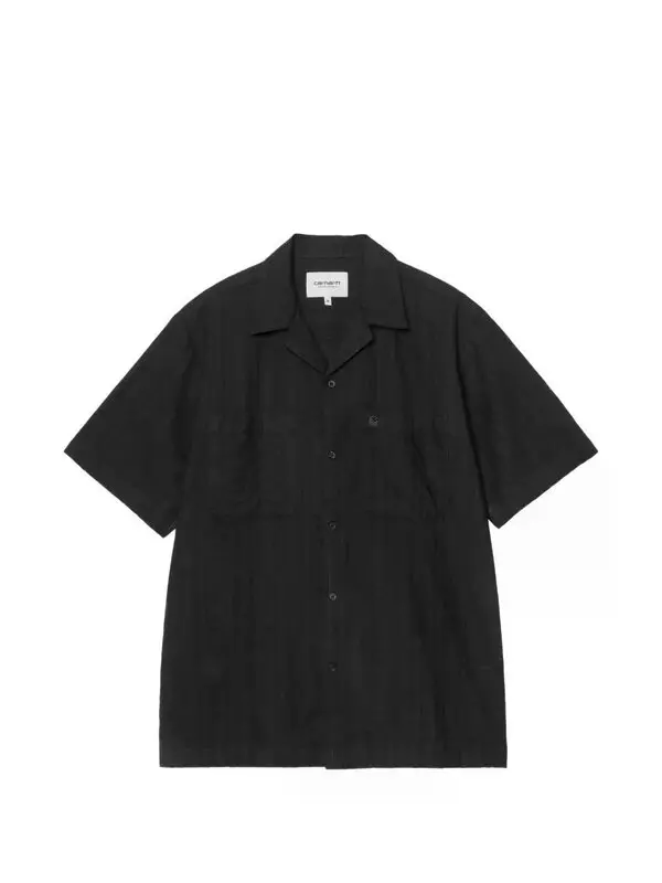 Carhartt Work In Progress Gareth Pocket Cotton Shirt - Black