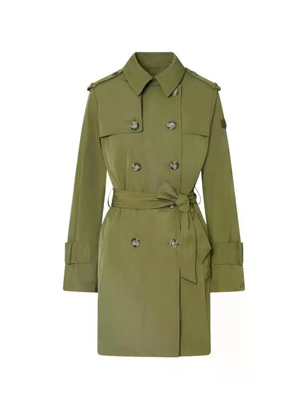 Peuterey Button-up Belted Coat