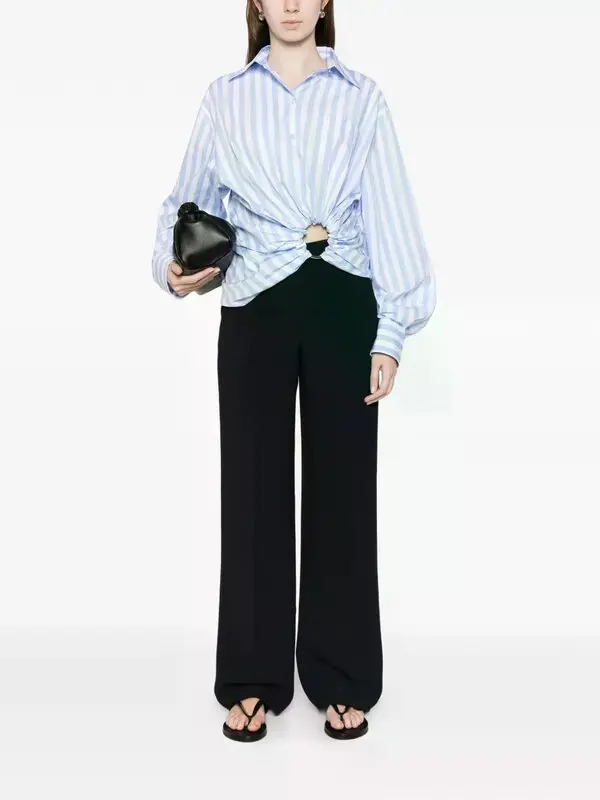 VIA MASINI 80 Straight Trousers