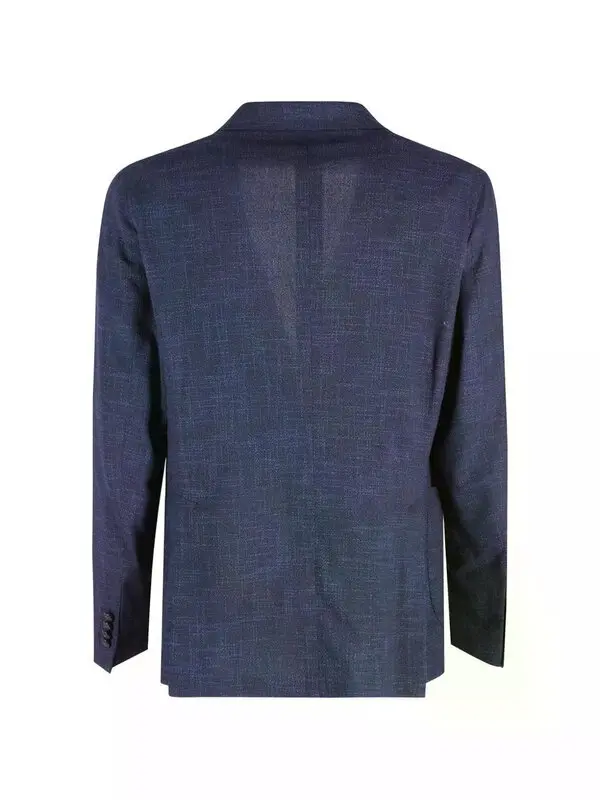 Tagliatore Montecarlo Button Single-breasted Blazer - Blue